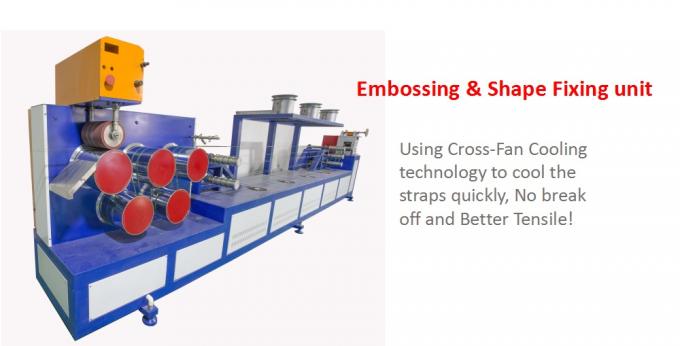 High Efficiency PET Strap Production Line Single Screw 6